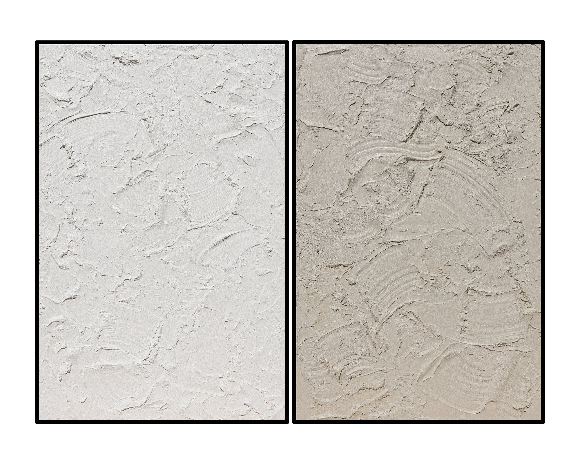 Kaolin Oil Painting - White and Cream| Liang & Eimil